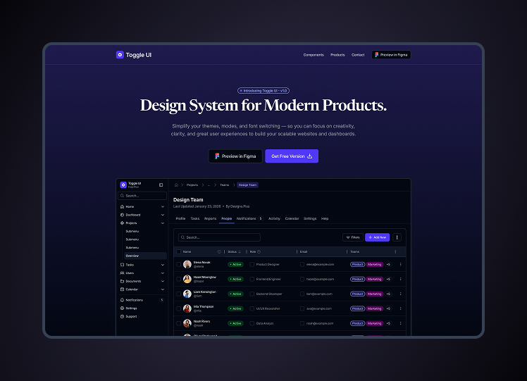 Toggle UI