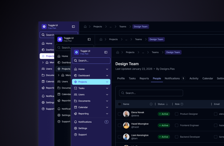 Toggle UI